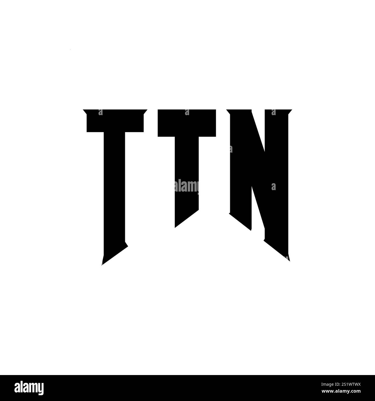 TTN letter logo design for technology company. TTN logo design black ...