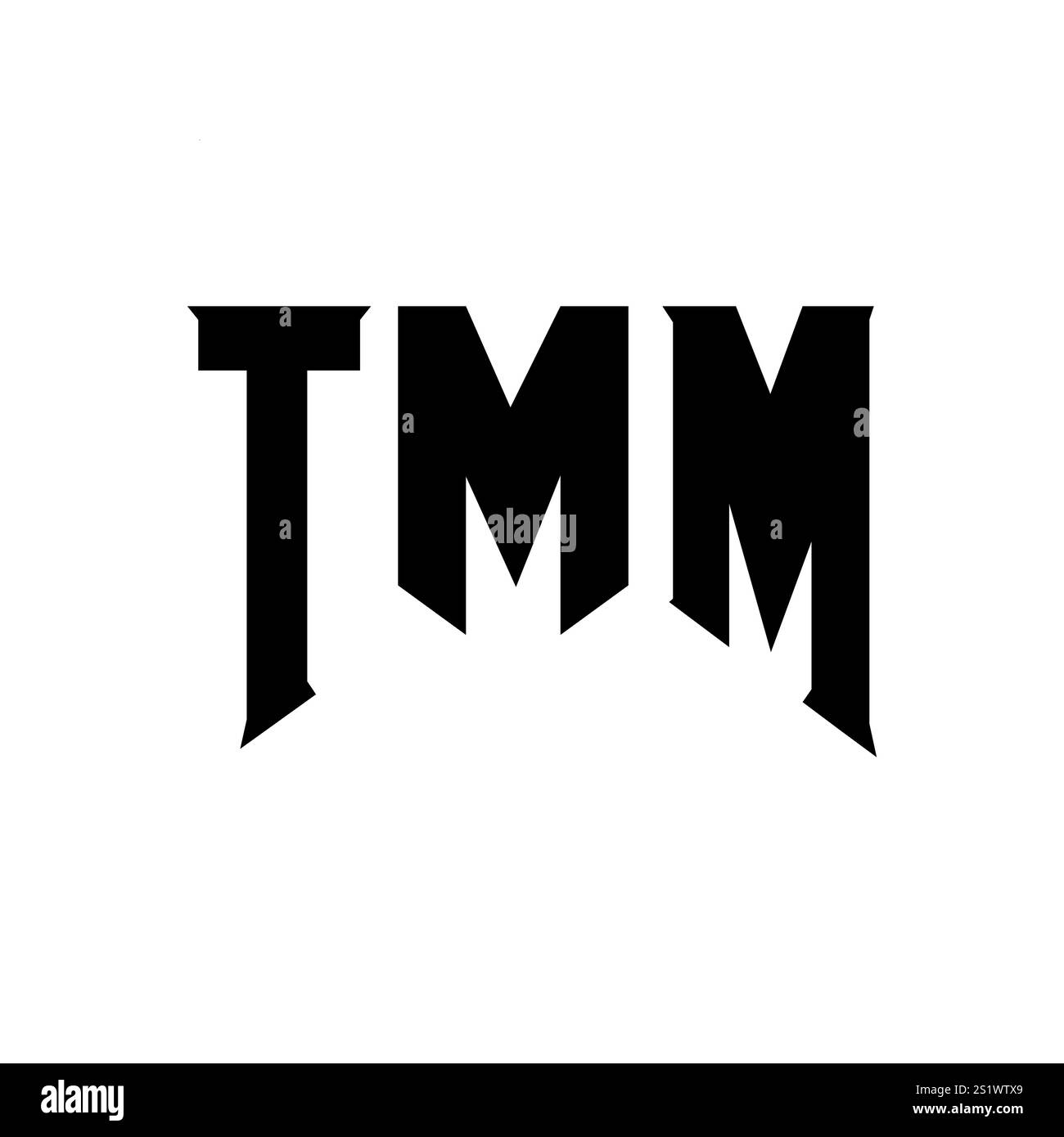 TMM letter logo design for technology company. TMM logo design black ...