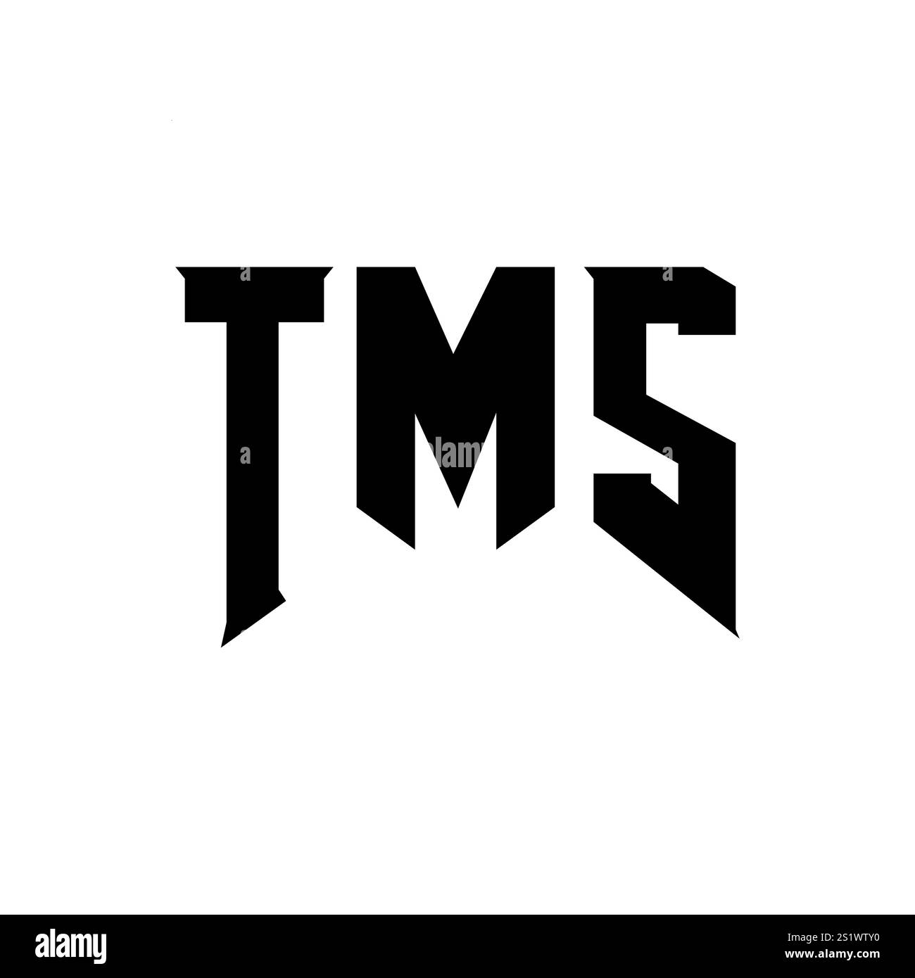 TMS letter logo design for technology company. TMS logo design black ...