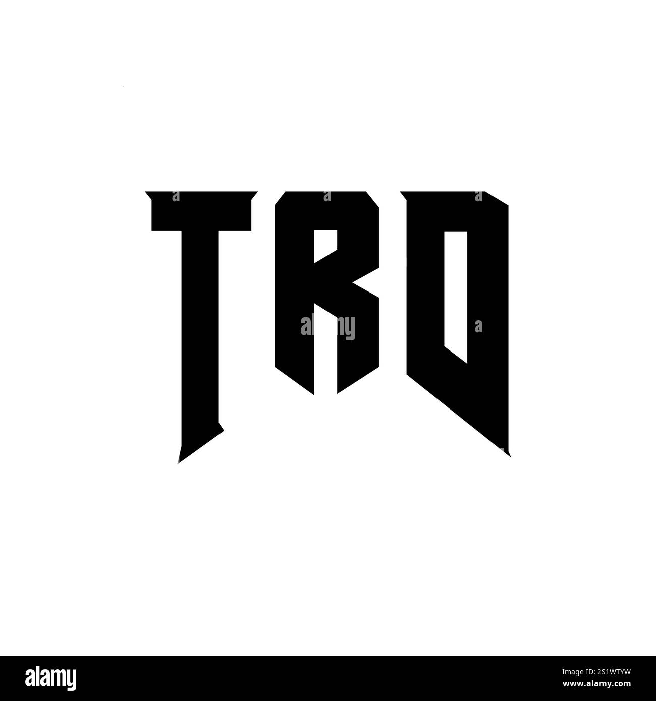 TRD letter logo design for technology company. TRD logo design black ...