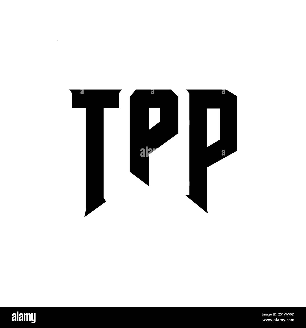 TPP letter logo design for technology company. TPP logo design black ...