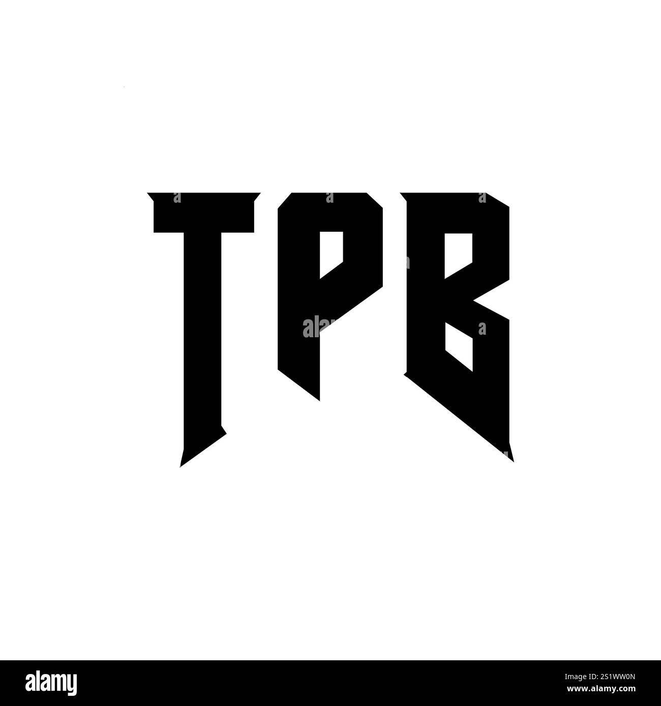 Tpb logo design Stock Vector Images - Alamy