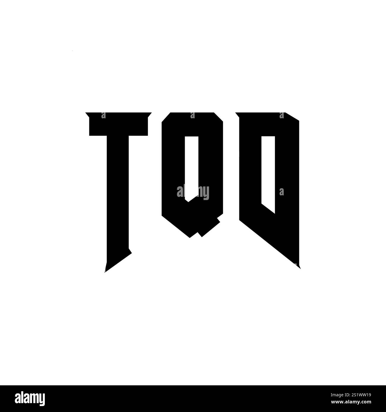 TQD letter logo design for technology company. TQD logo design black ...