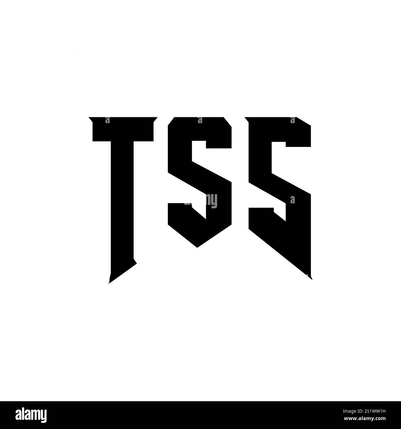 TSS letter logo design for technology company. TSS logo design black ...