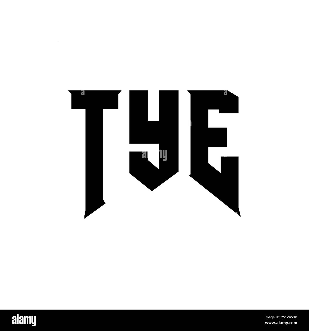 TYE letter logo design for technology company. TYE logo design black ...
