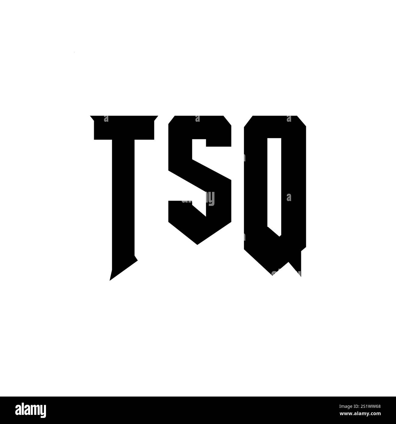 Tsq logo design hi-res stock photography and images - Alamy