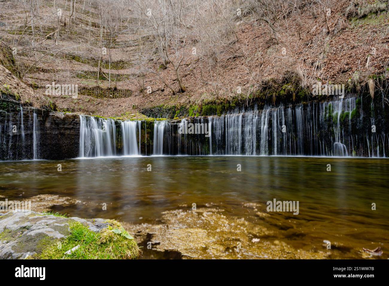 Shiraito falls is located in Karuizawa, Kitasaku District, Nagano ...