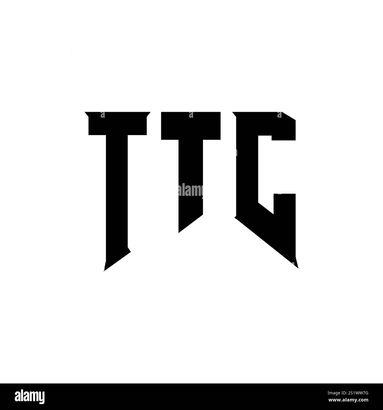 TTC letter logo design for technology company. TTC logo design black ...
