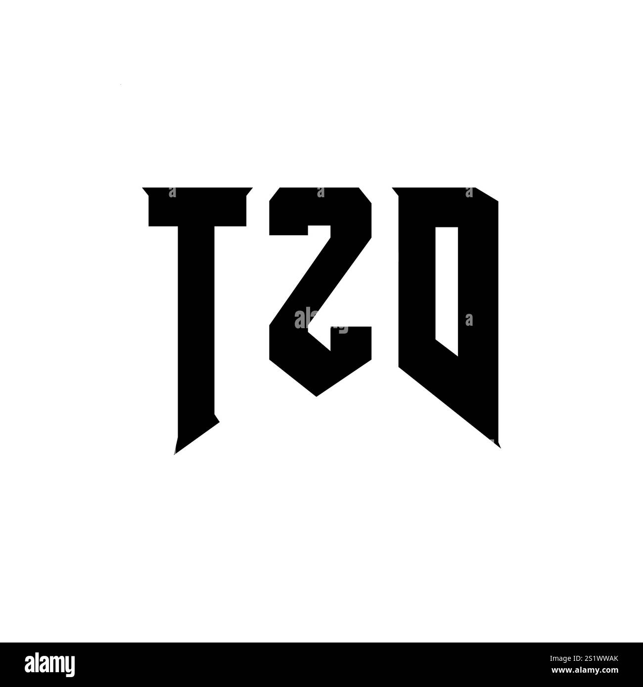 Tzd logo design hi-res stock photography and images - Alamy