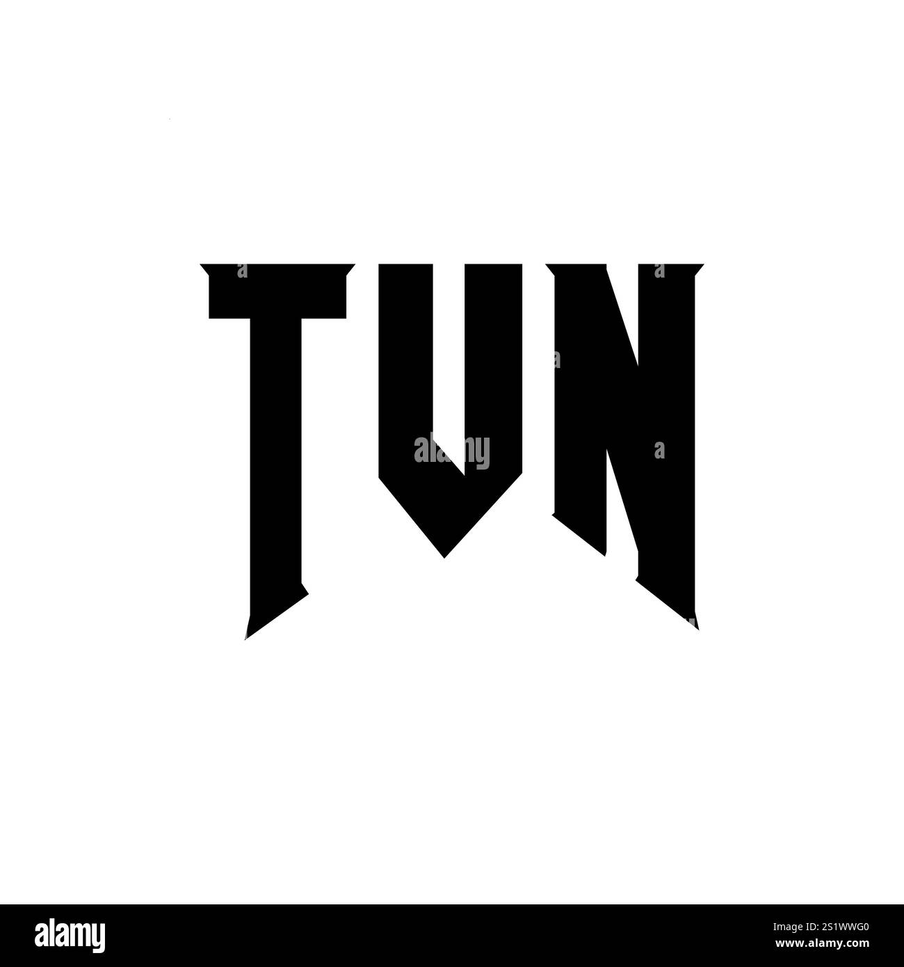 Tvn logo design hi-res stock photography and images - Alamy