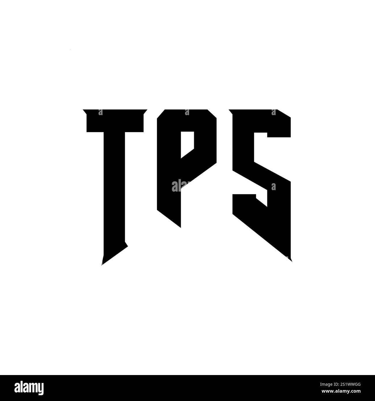 TPS letter logo design for technology company. TPS logo design black ...
