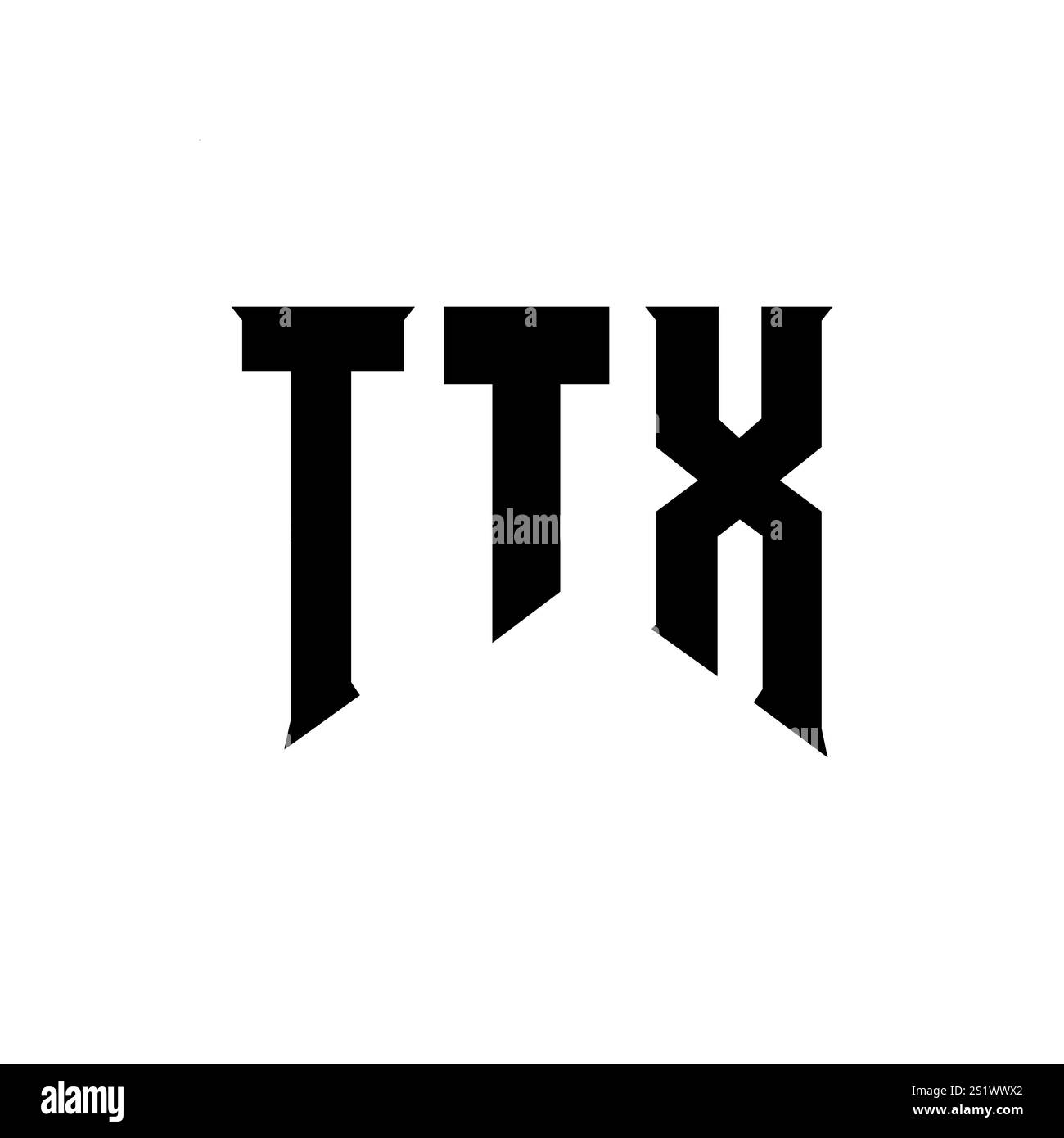 TTX letter logo design for technology company. TTX logo design black ...