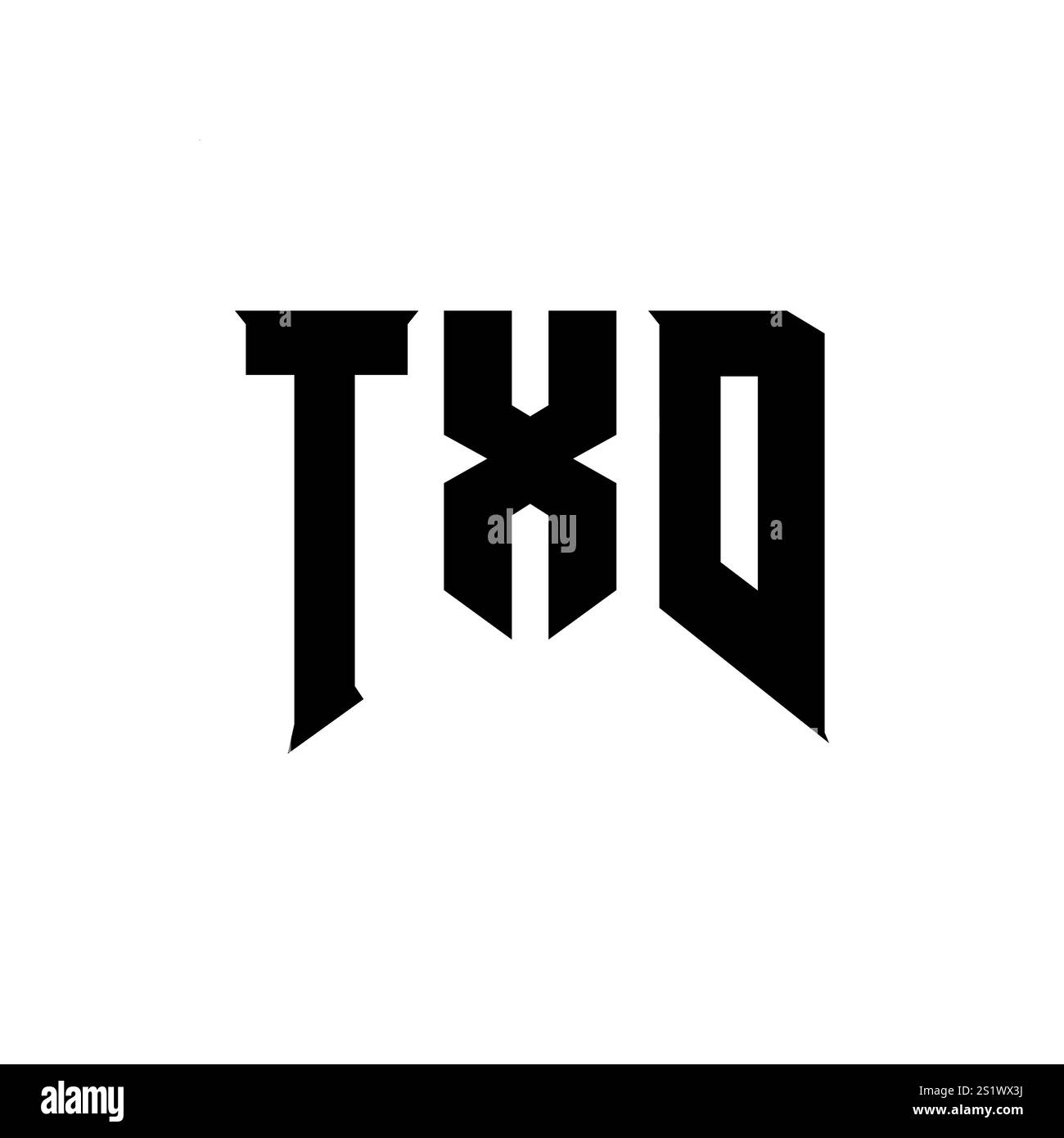 TXD letter logo design for technology company. TXD logo design black ...