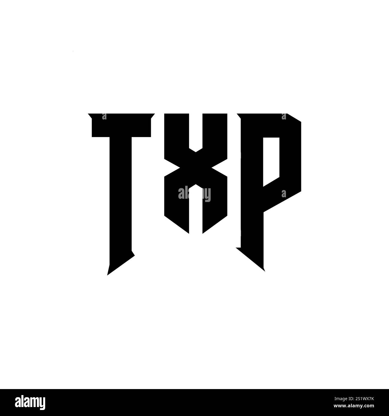 Txp logo design hi-res stock photography and images - Alamy