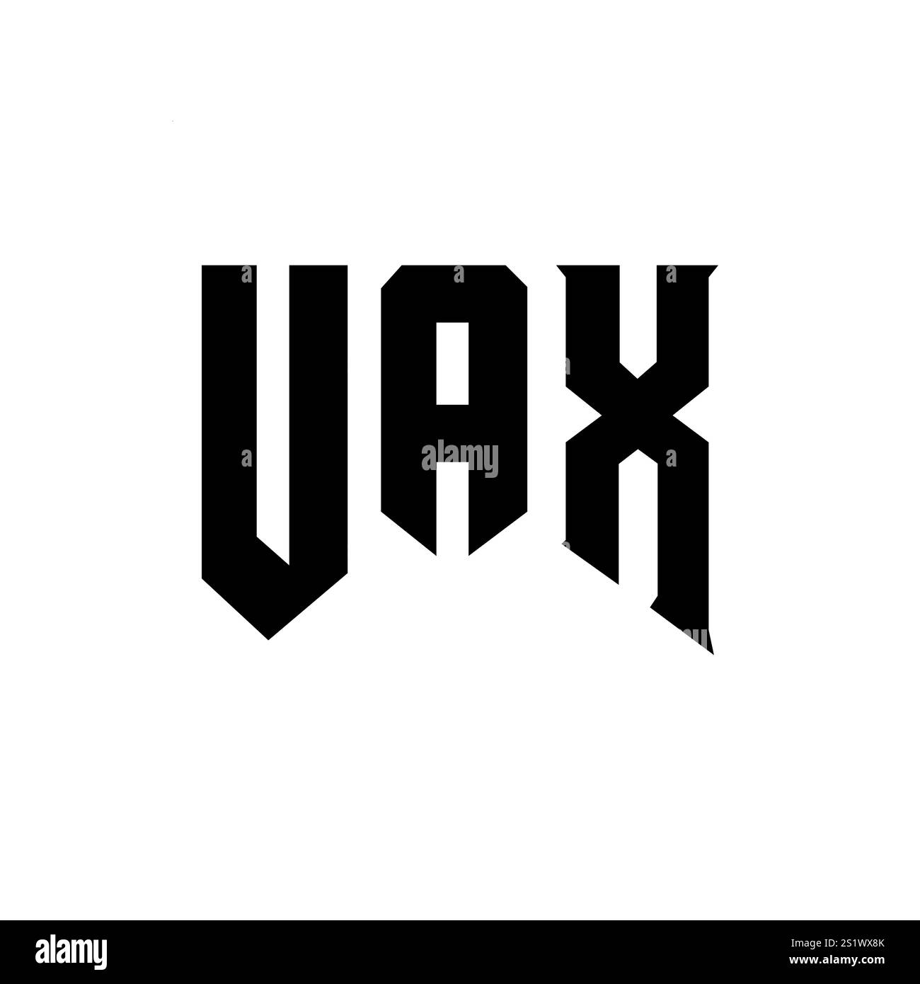 Uax logo design hi-res stock photography and images - Alamy