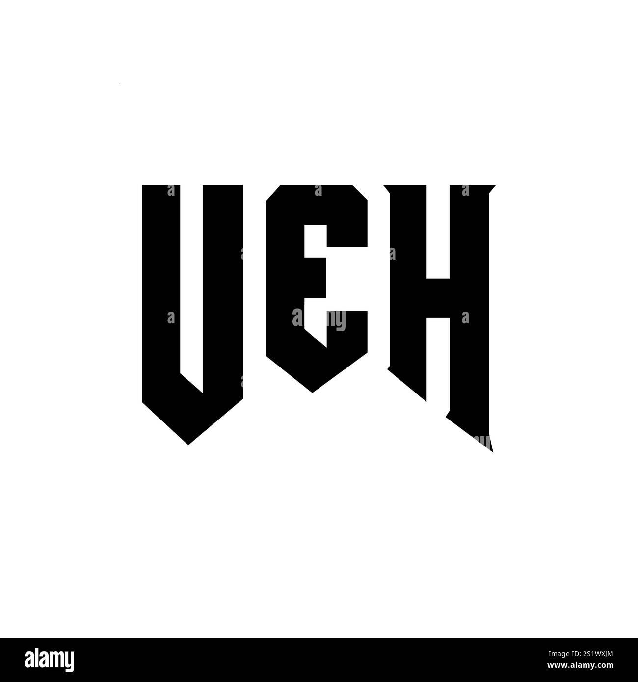 Ueh logo design hi-res stock photography and images - Alamy