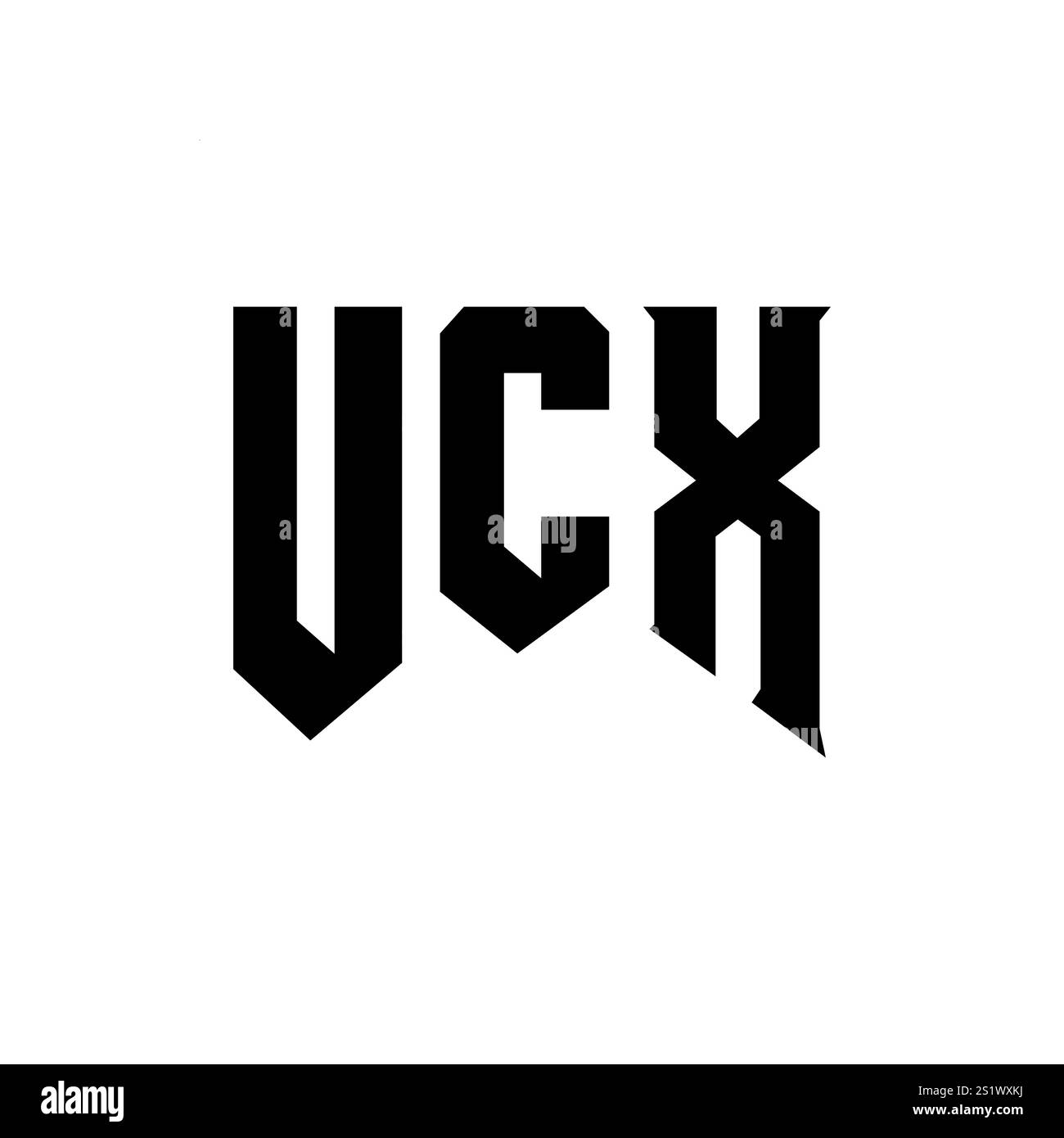 Ucx logo design hi-res stock photography and images - Alamy