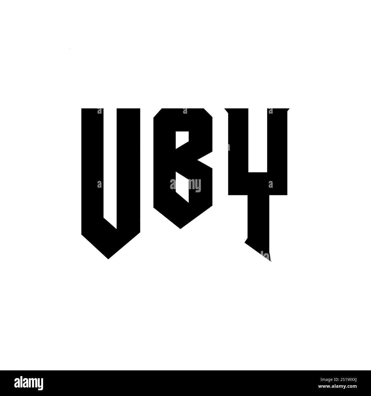 Uby logo design hi-res stock photography and images - Alamy