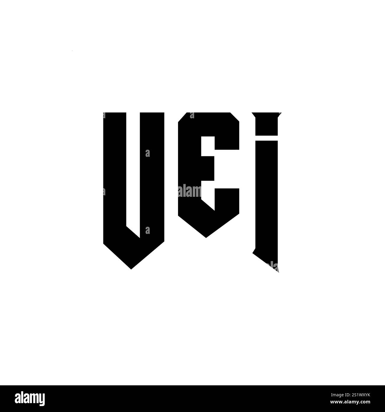 Uei logo design hi-res stock photography and images - Alamy