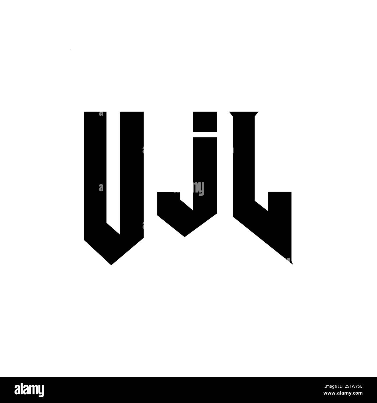 Ujl logo design hi-res stock photography and images - Alamy