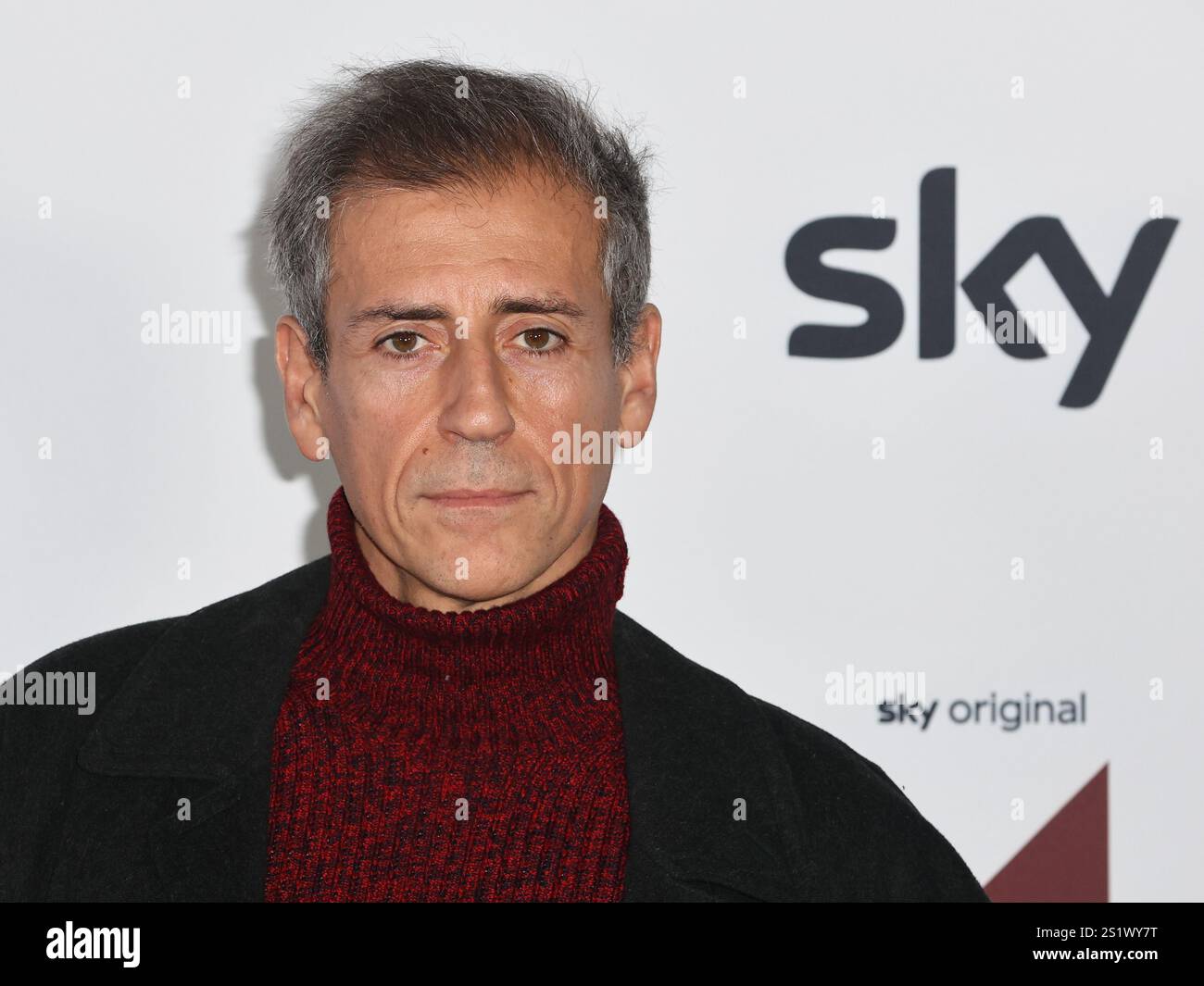 Rome, Italy. 05th Jan, 2025. Rome, Barberini cinema, photocall Sky TV ...
