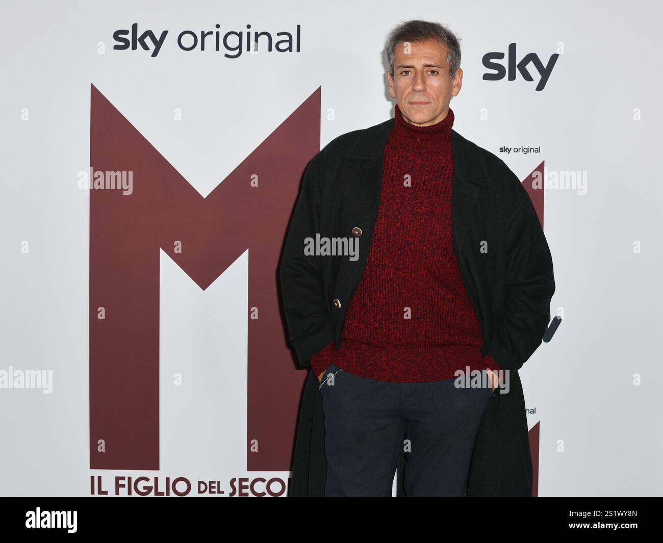 Rome, Italy. 05th Jan, 2025. Rome, Barberini cinema, photocall Sky TV ...