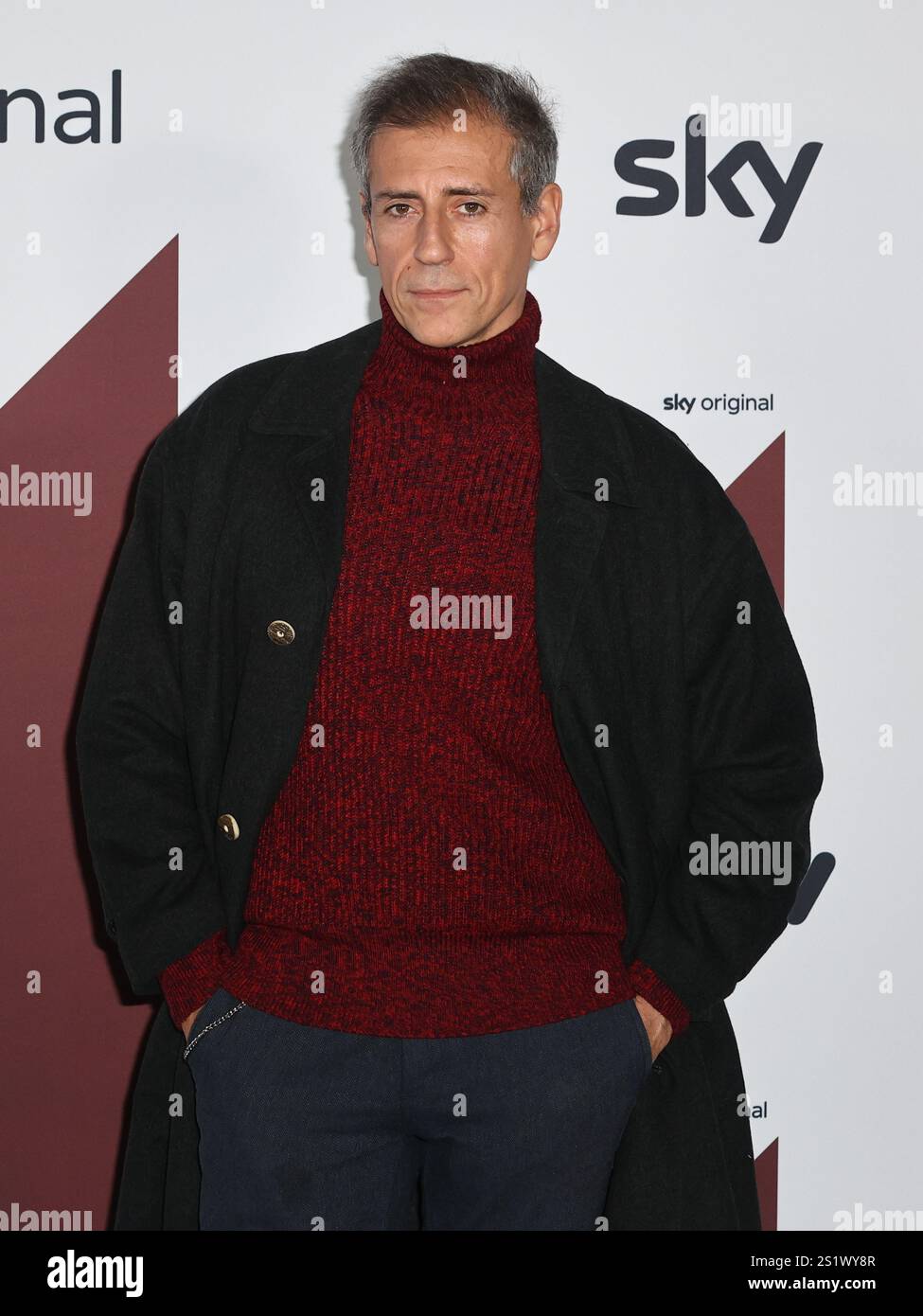 Rome, Italy. 05th Jan, 2025. Rome, Barberini cinema, photocall Sky TV ...