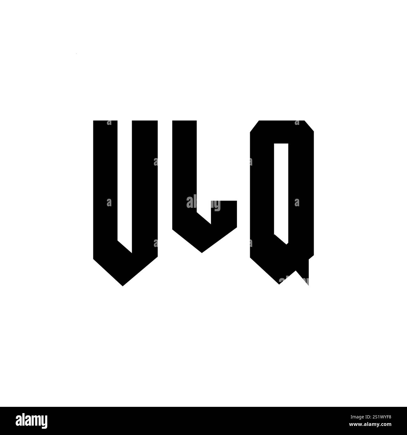 Ulq logo design Stock Vector Images - Alamy