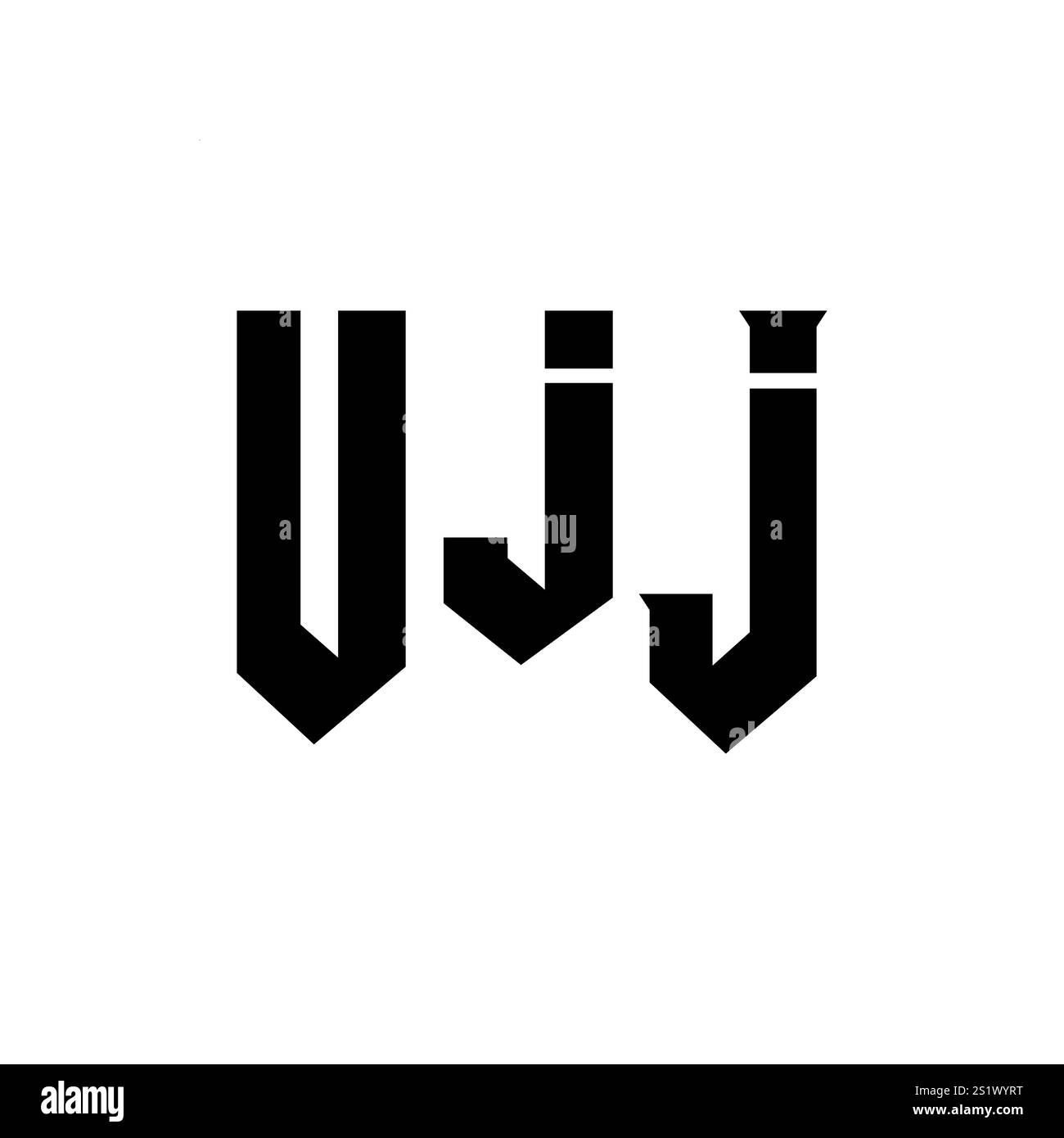Ujj logo design hi-res stock photography and images - Alamy