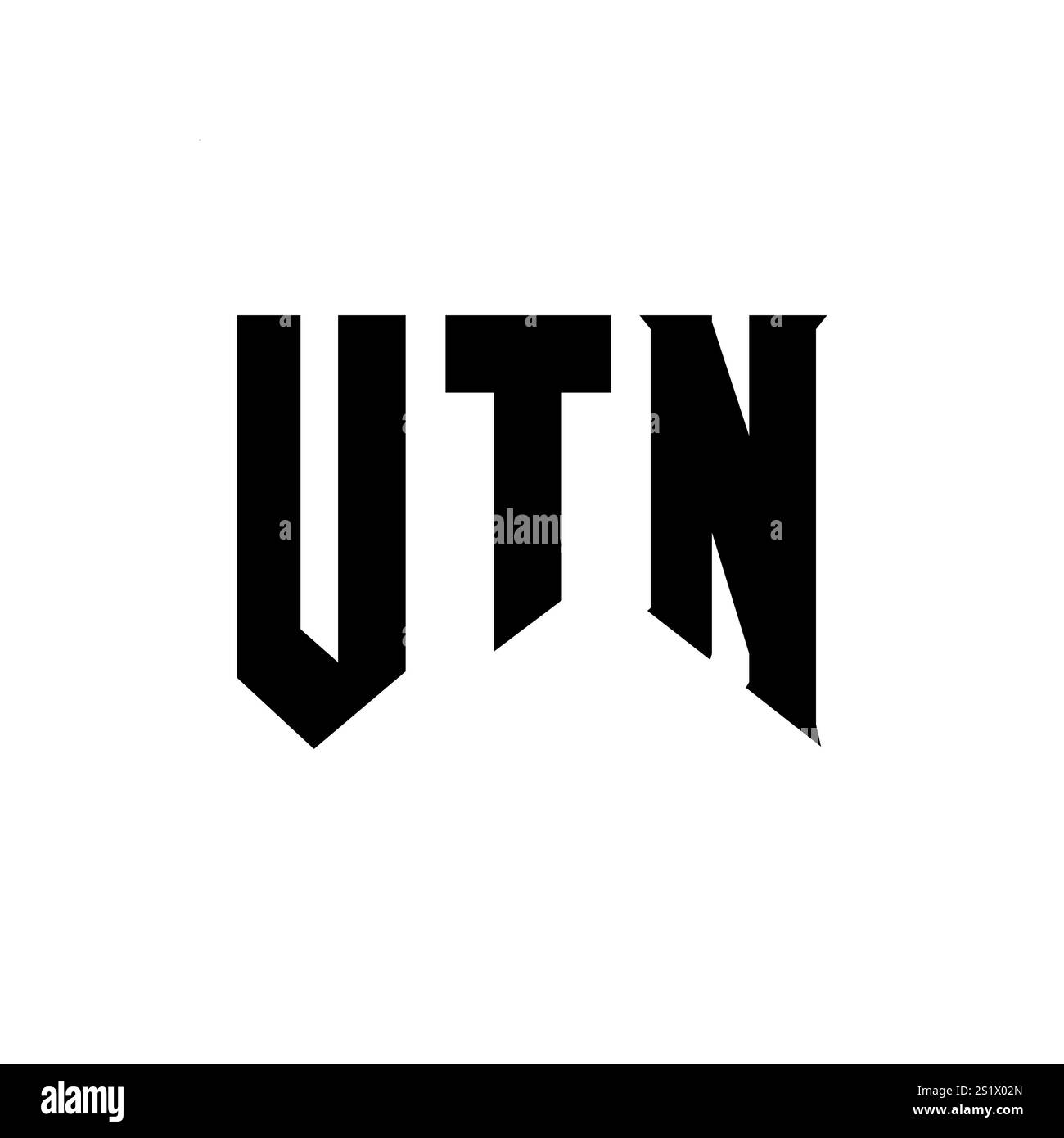 Utn logo design Cut Out Stock Images & Pictures - Alamy