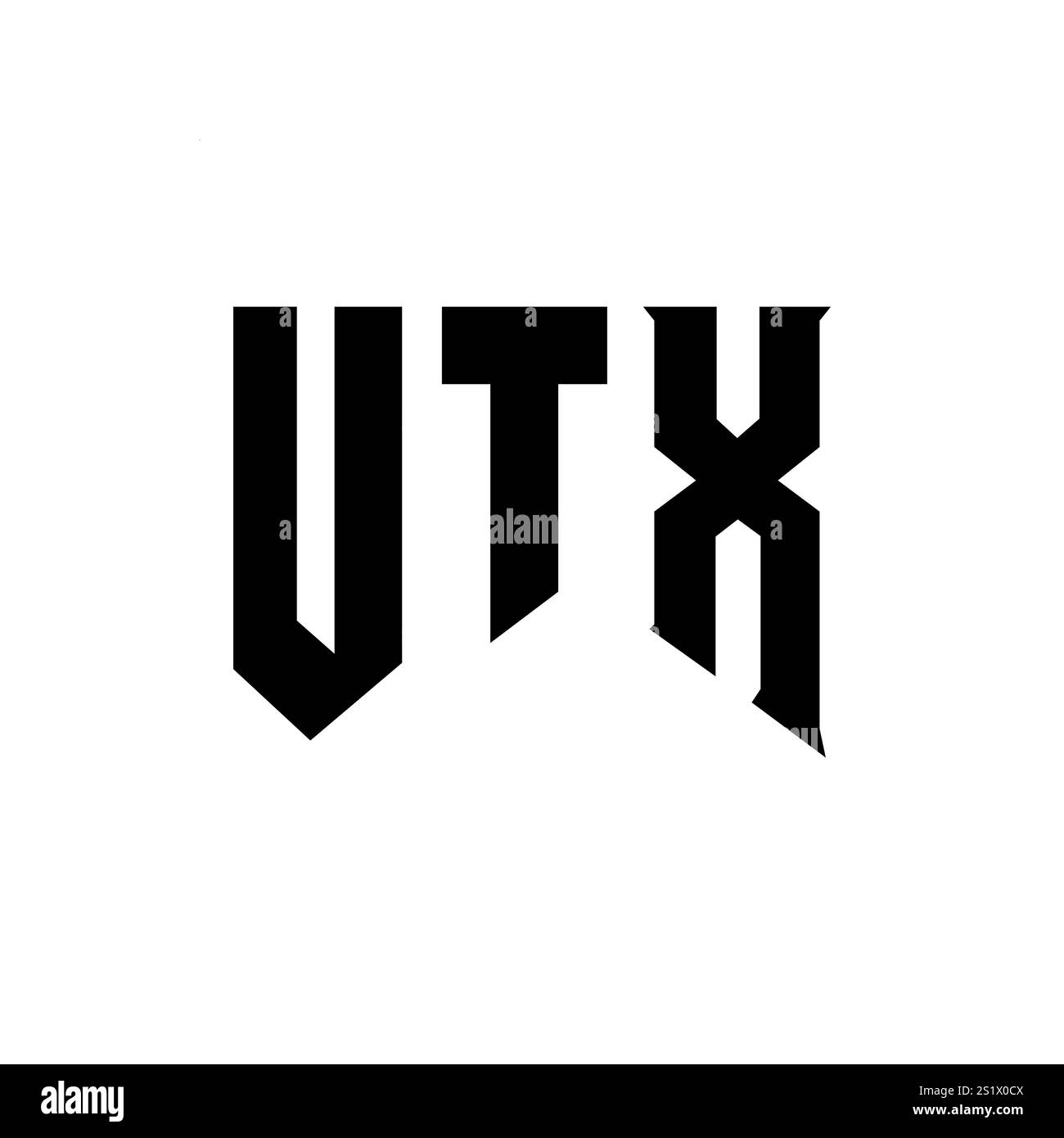Utx logo design hi-res stock photography and images - Alamy