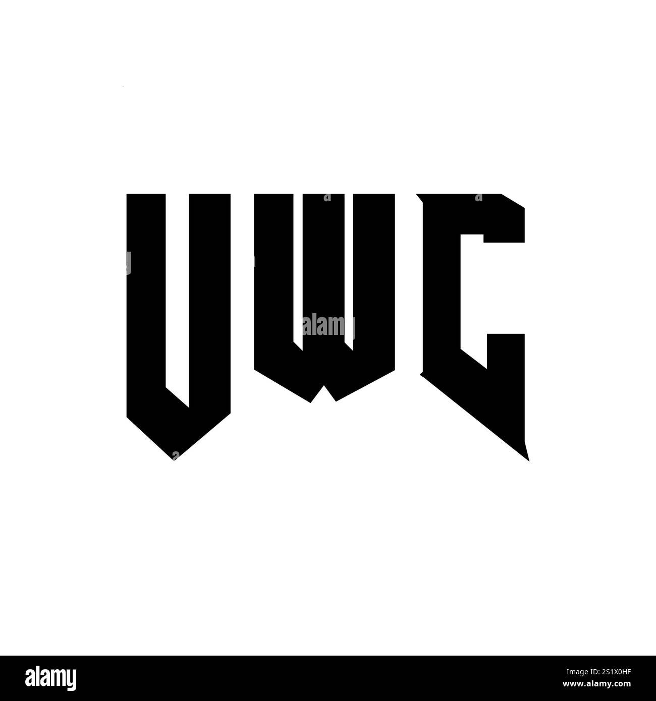 Uwc logo design hi-res stock photography and images - Alamy