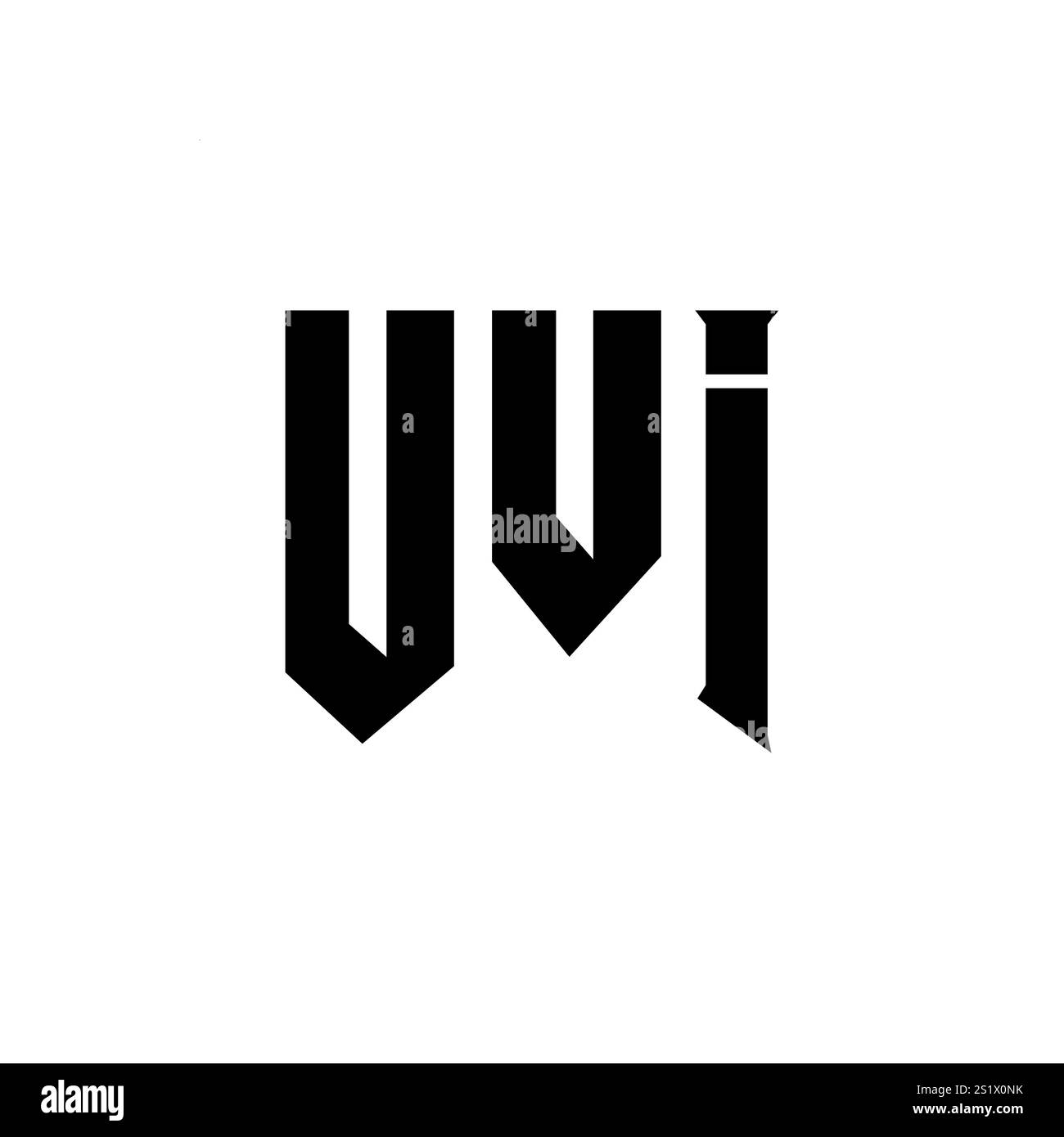 Uvi logo design Stock Vector Images - Alamy