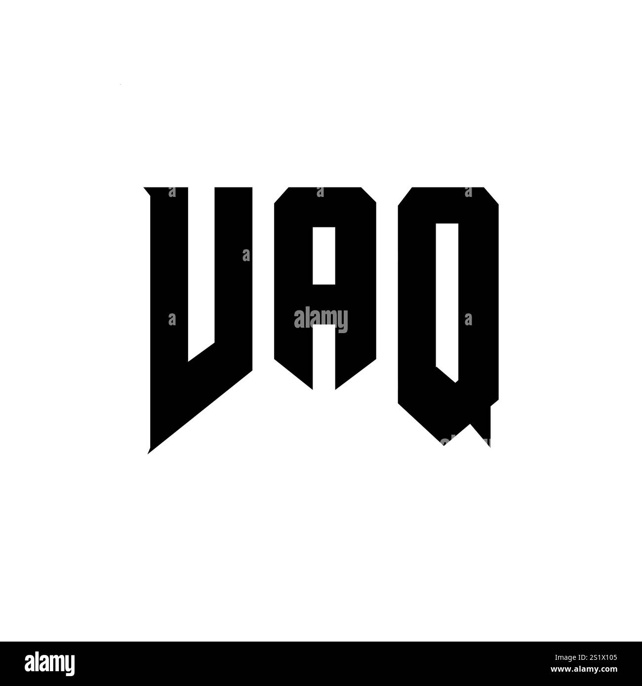 Vaq logo design hi-res stock photography and images - Alamy