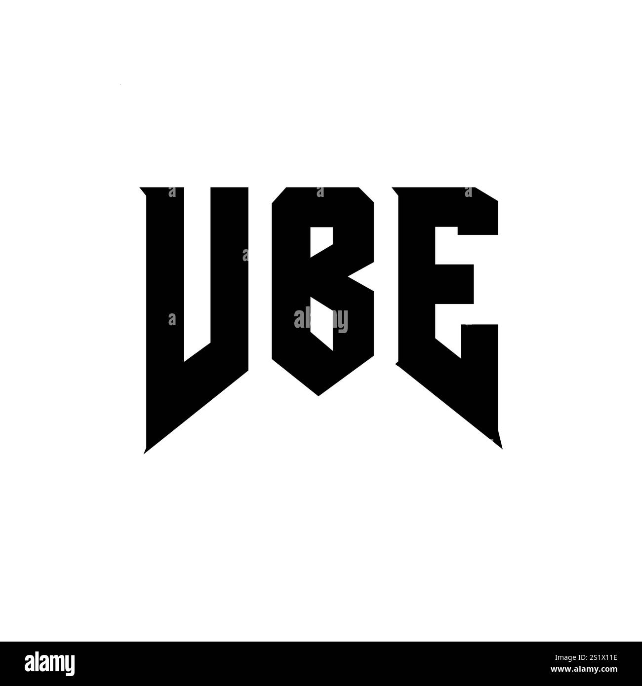 Vbe logo design Stock Vector Images - Alamy