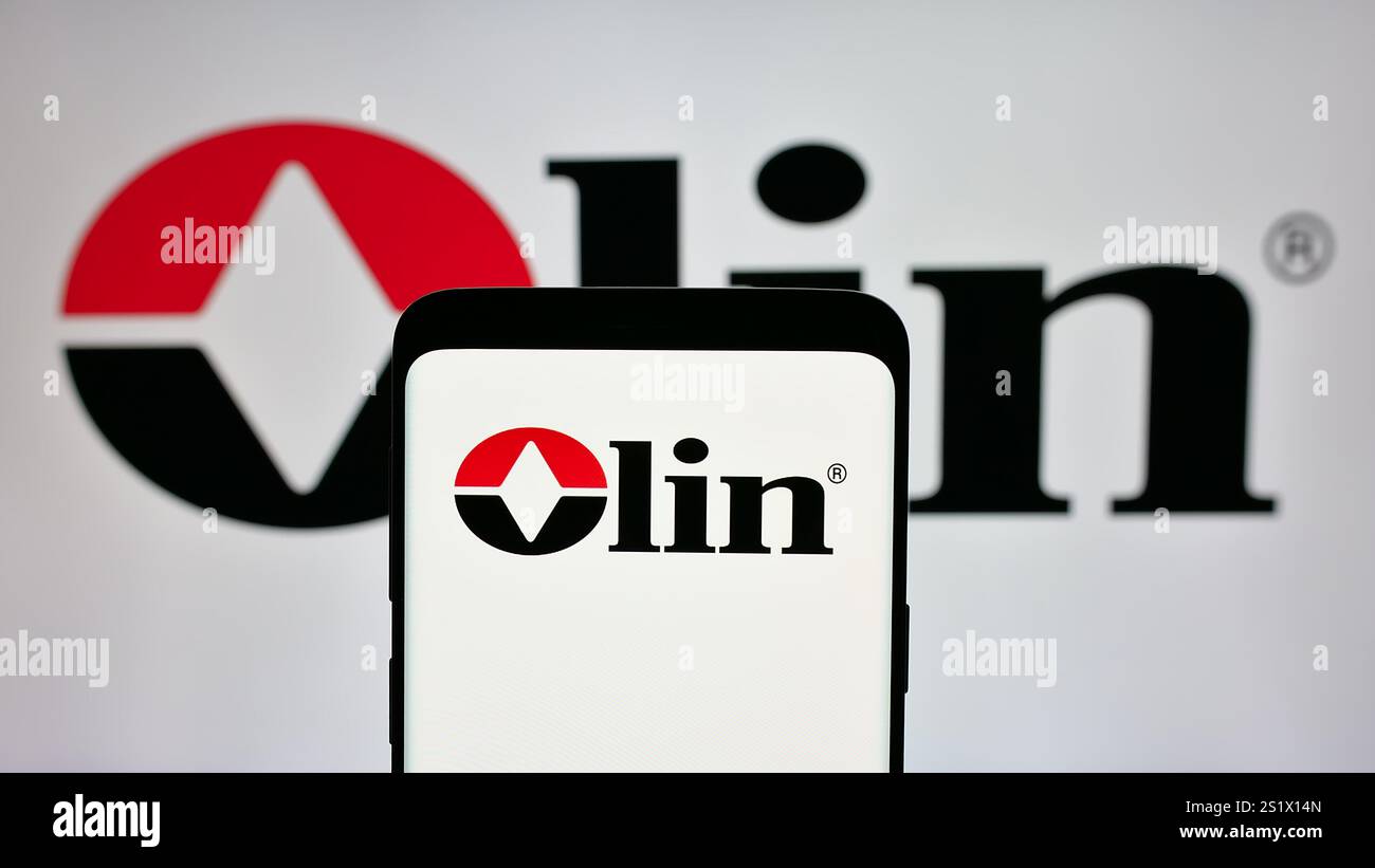 Germany. 09th Dec, 2024. In this photo illustration, a mobile phone with the logo of US ...