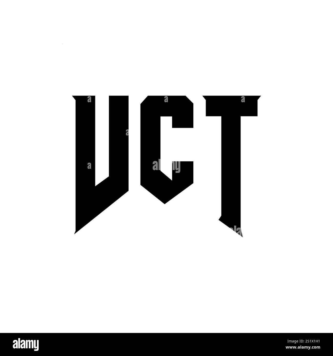 VCT letter logo design for technology company. VCT logo design black ...