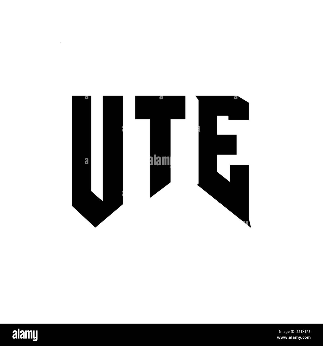Ute logo design Cut Out Stock Images & Pictures - Alamy