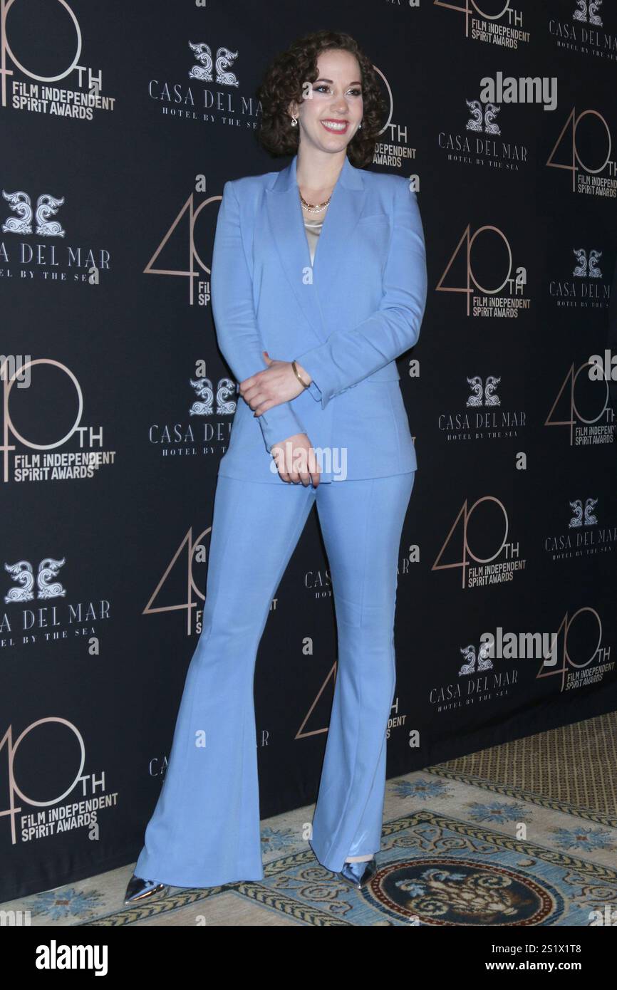 Santa Monica, USA. 4, January, 2025. Pictured left to right, Allison ...