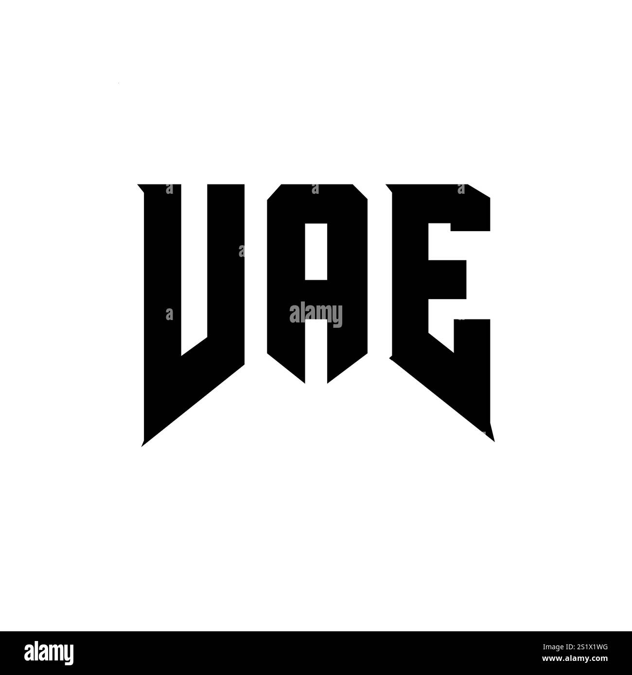 VAE letter logo design for technology company. VAE logo design black ...
