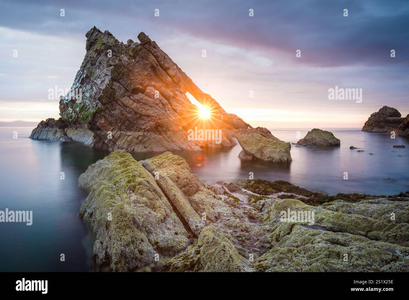 Waterfall sunset uk hi-res stock photography and images - Alamy