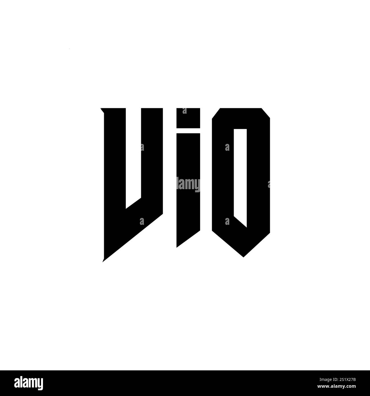 Vio logo design hi-res stock photography and images - Alamy