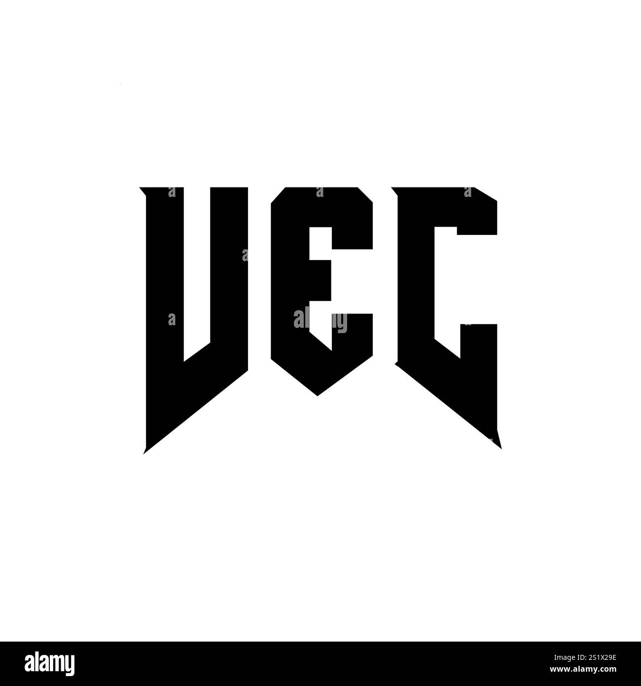 VEC letter logo design for technology company. VEC logo design black ...