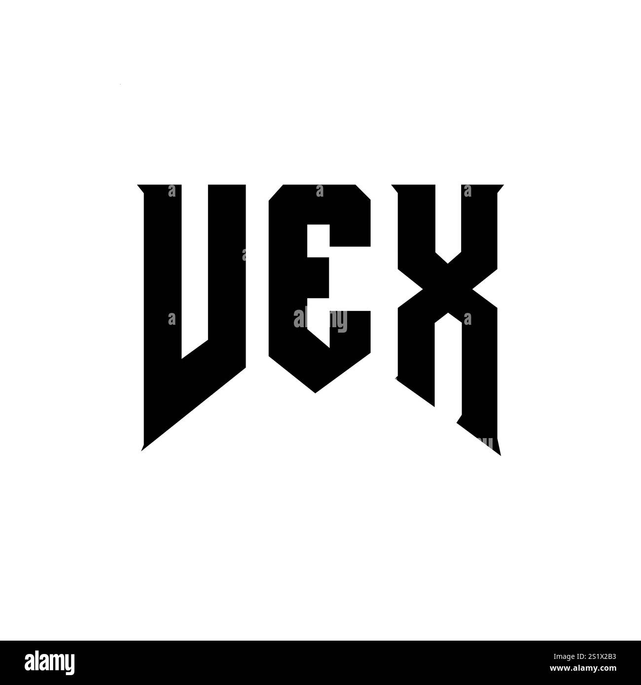 VEX letter logo design for technology company. VEX logo design black ...