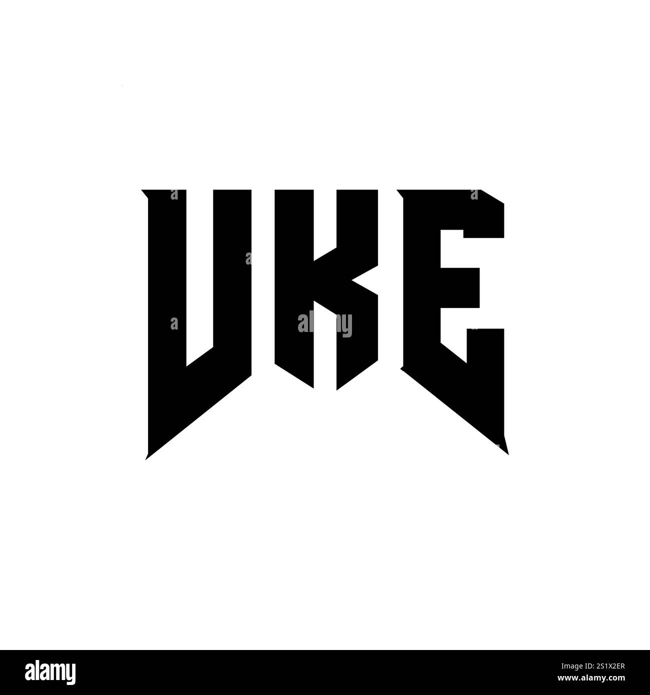 VKE letter logo design for technology company. VKE logo design black ...