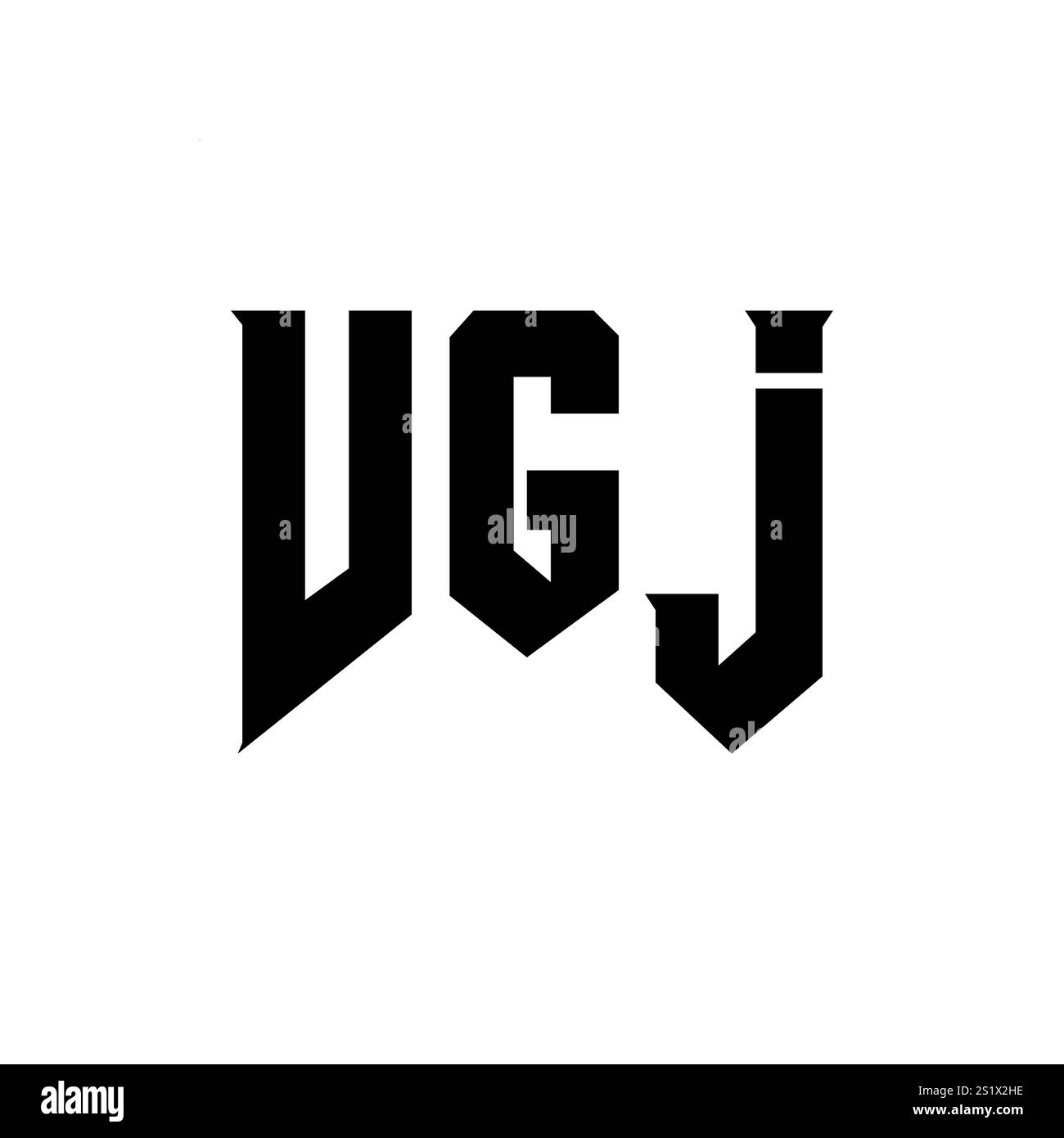 Vgj logo design hi-res stock photography and images - Alamy
