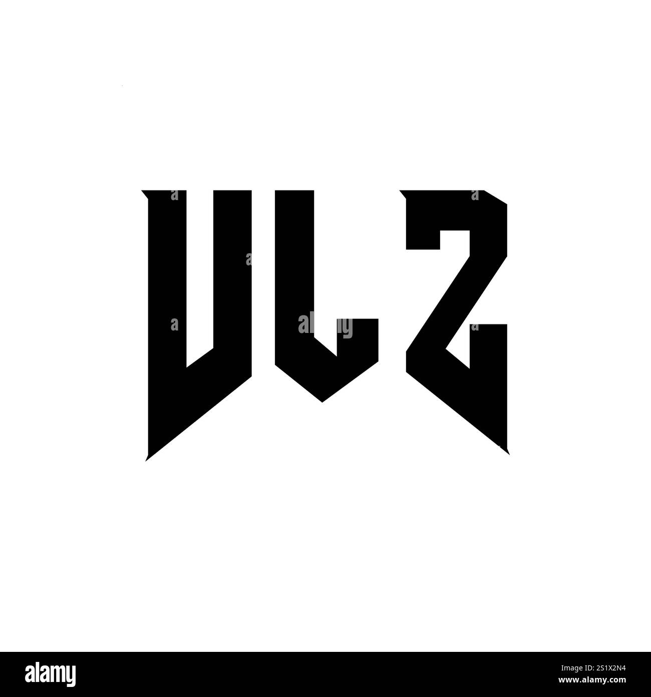 Vlz logo design hi-res stock photography and images - Alamy