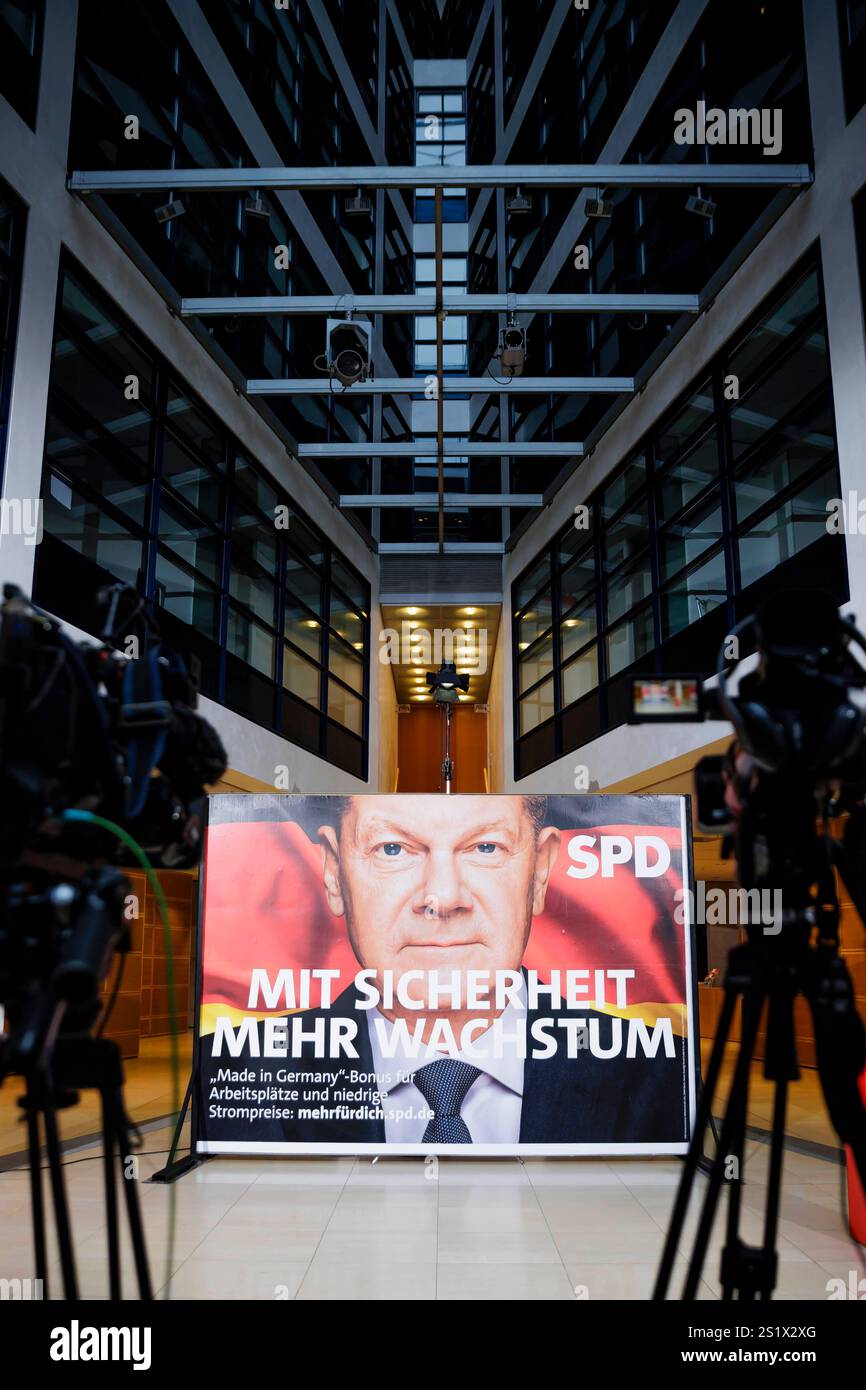 Kampagnenpraesentation fuer den Bundestagswahlkampf der SPD im Willy ...