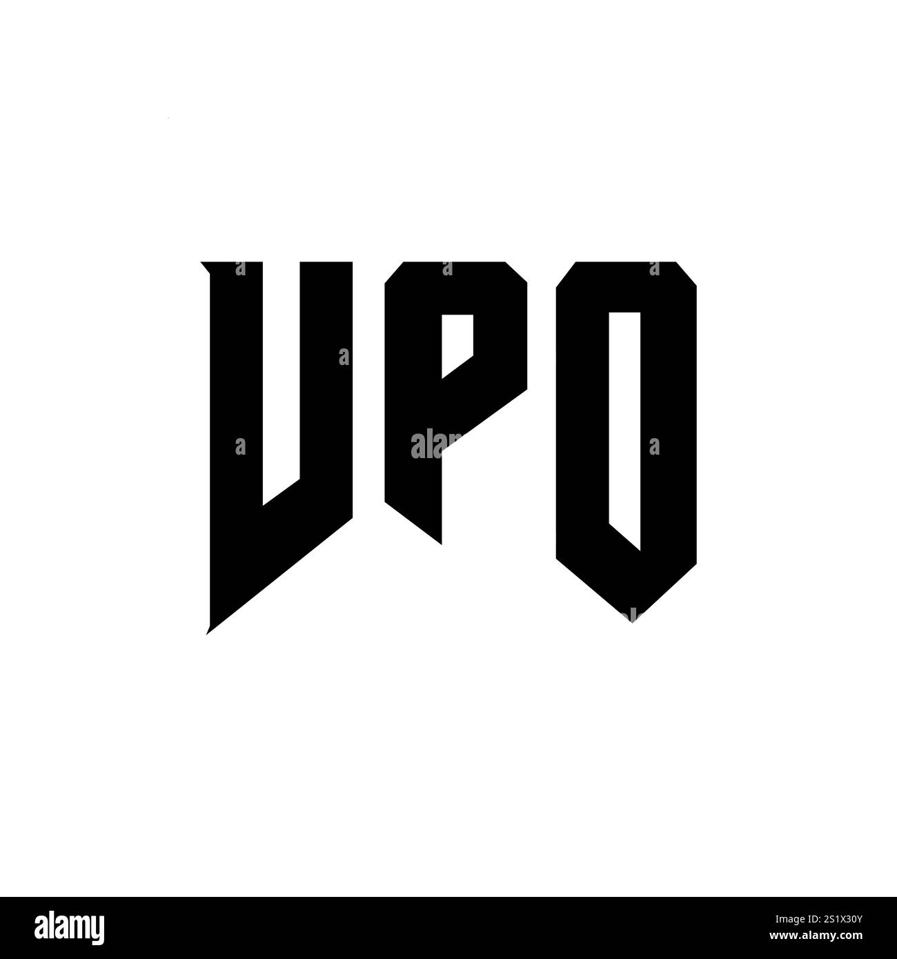 Vpo logo design hi-res stock photography and images - Alamy