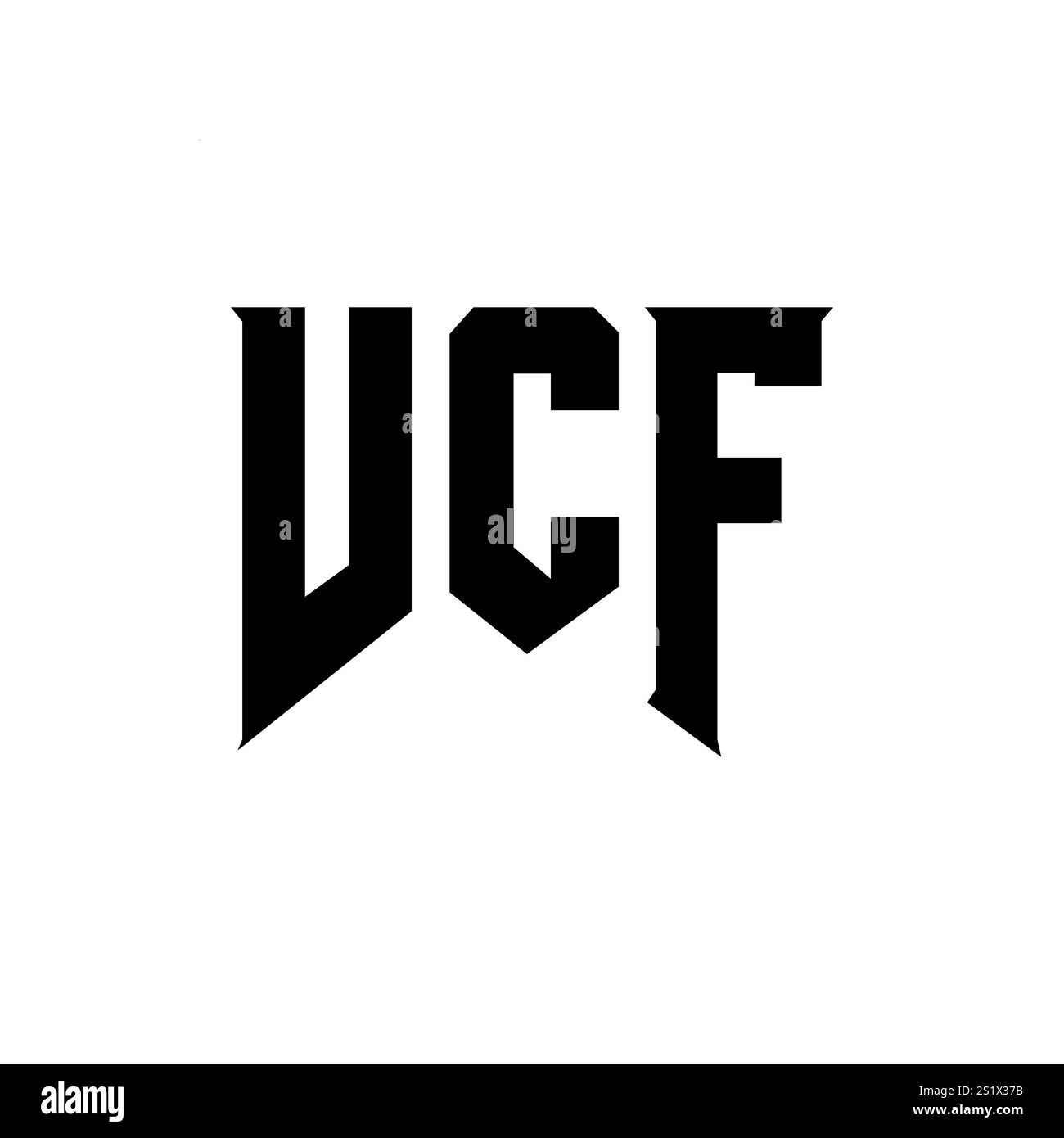 VCF letter logo design for technology company. VCF logo design black ...